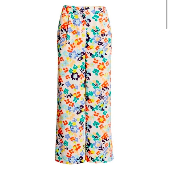 Halogen | Pants & Jumpsuits | Nwt Halogen Atlantic Pacific Pink Floral ...